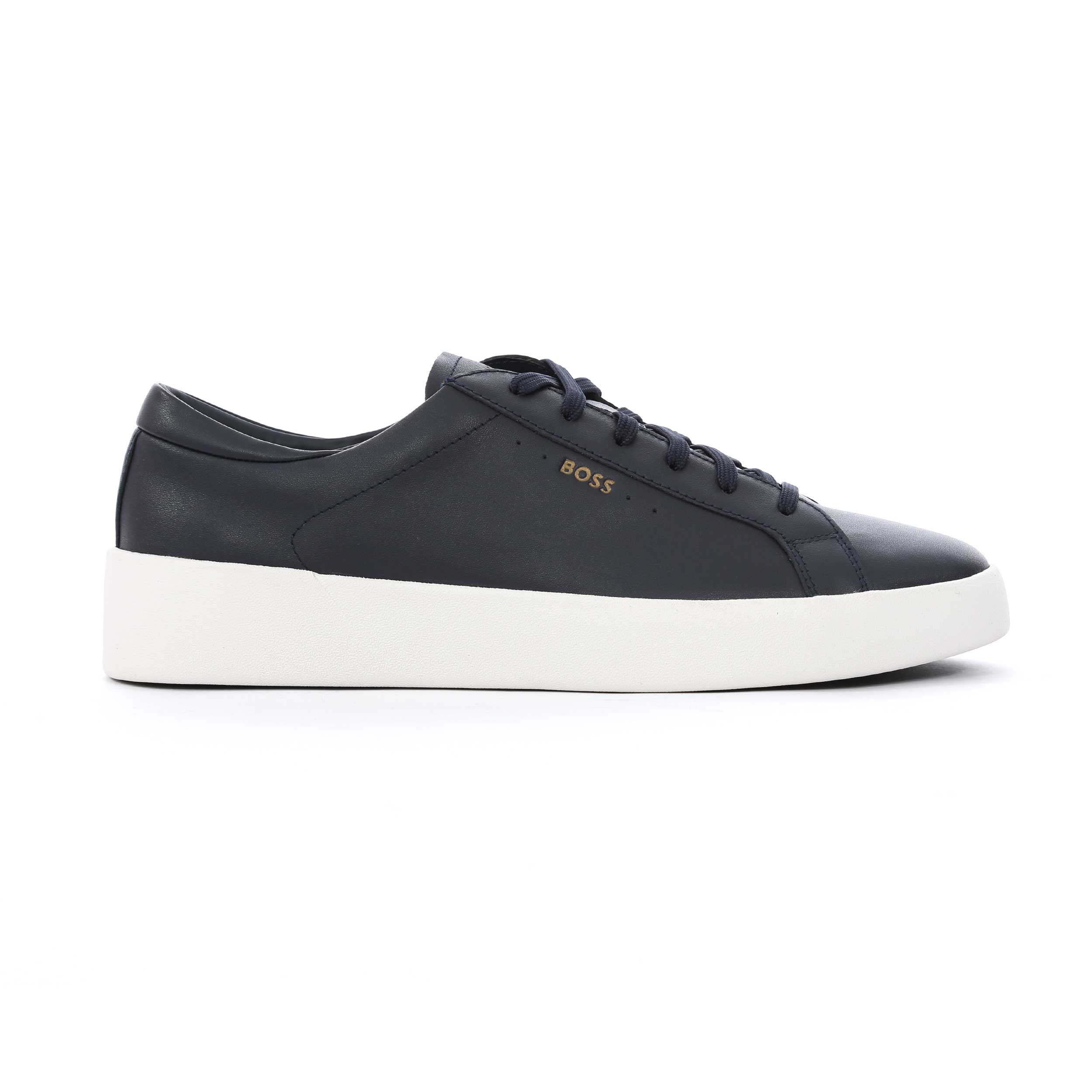BOSS Belwar Tenn lt Trainer in Navy | BOSS | Norton Barrie