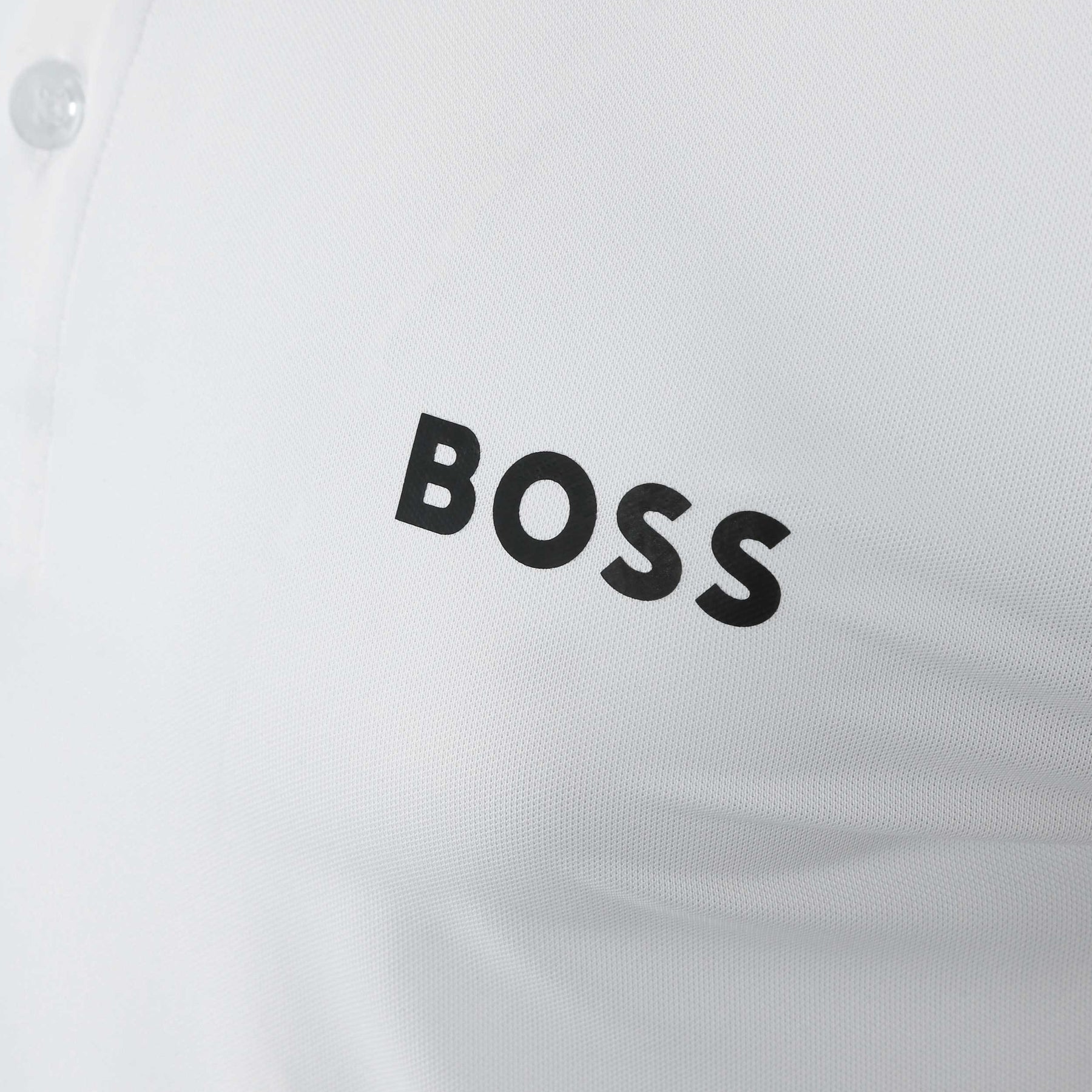 BOSS Patteo MB 8 Polo Shirt in White | BOSS | Norton Barrie