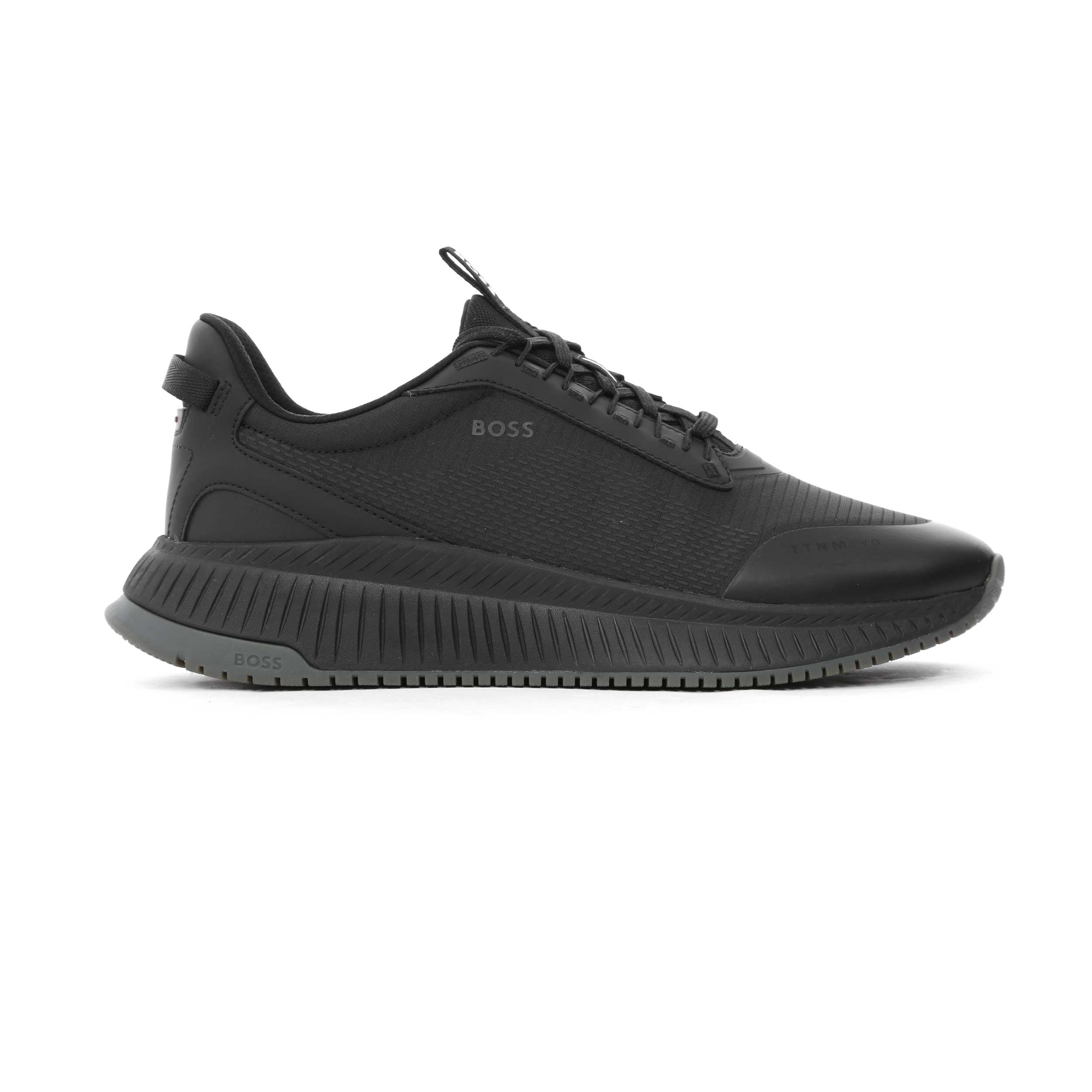 BOSS TTNM EVO_Runn_rsth Trainer in Black | BOSS | Norton Barrie