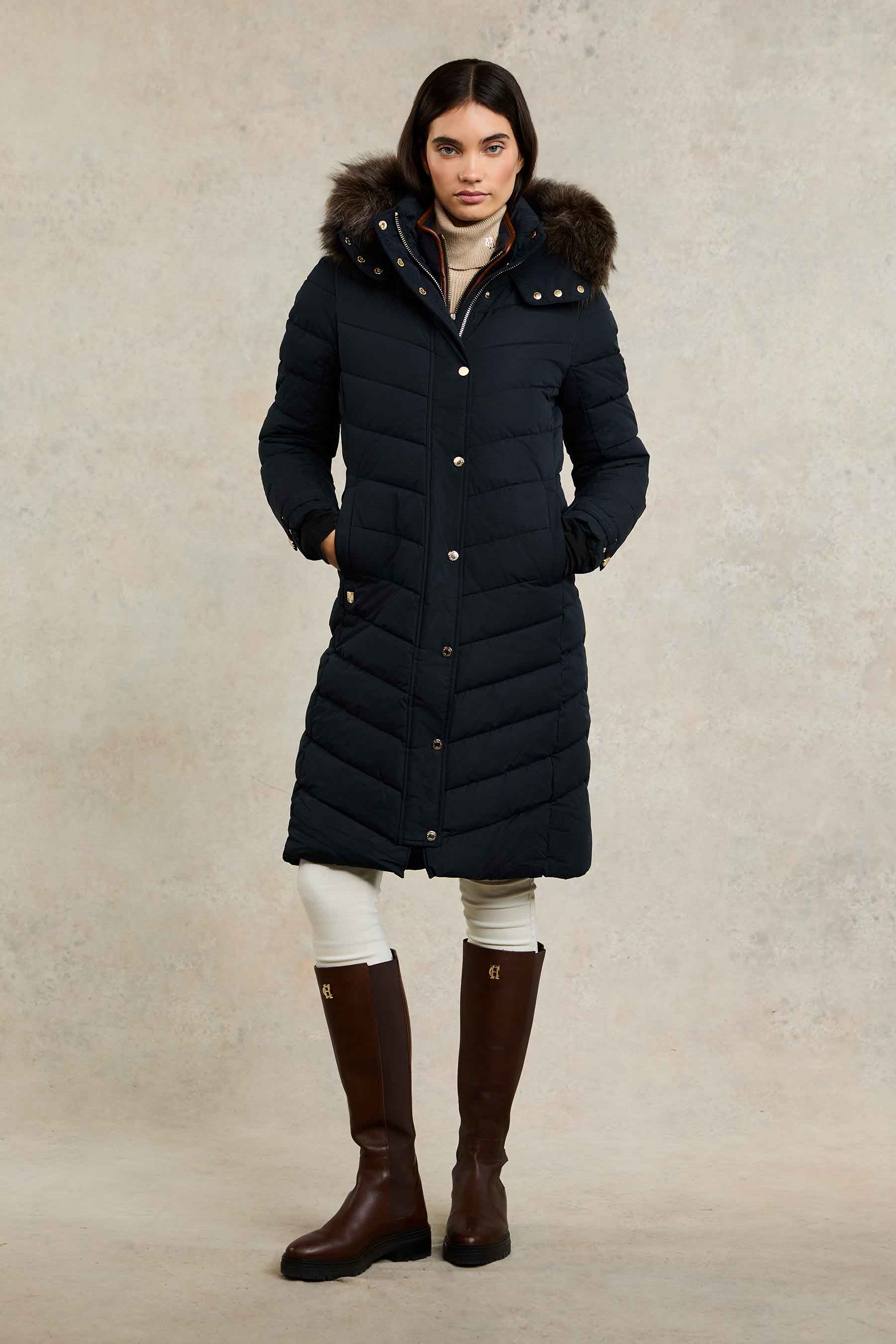 Holland Cooper Chamonix Ladies Jacket in Ink Navy – Norton Barrie