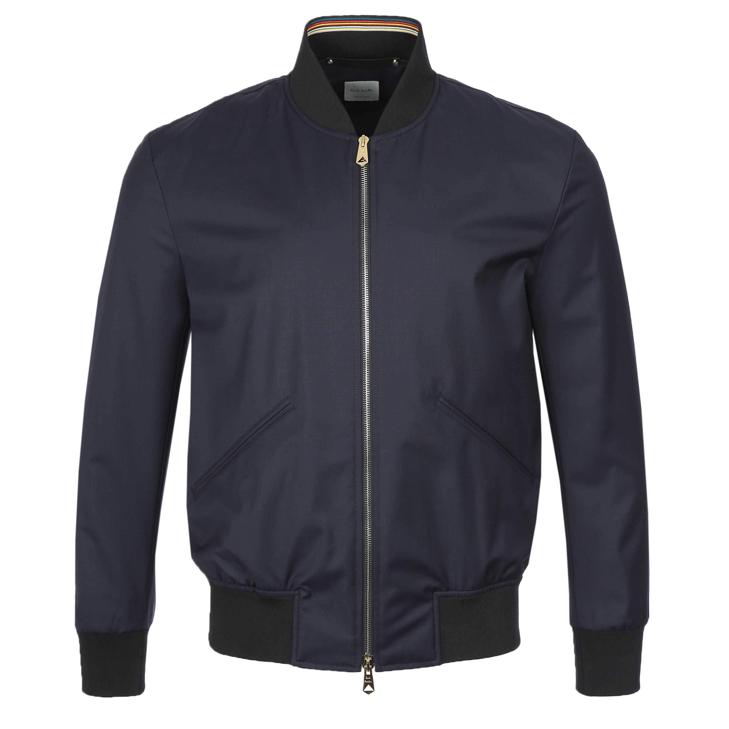Paul Smith Regular Fit Bomber Jacket in Navy – Norton Barrie