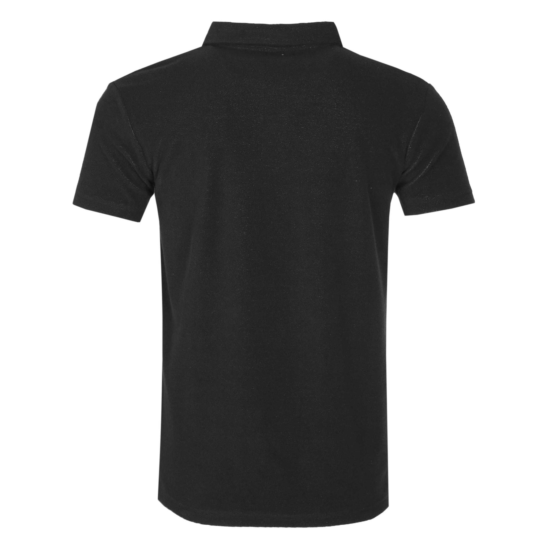 BOSS Terry Shirt Polo Shirt in Black | BOSS | Norton Barrie