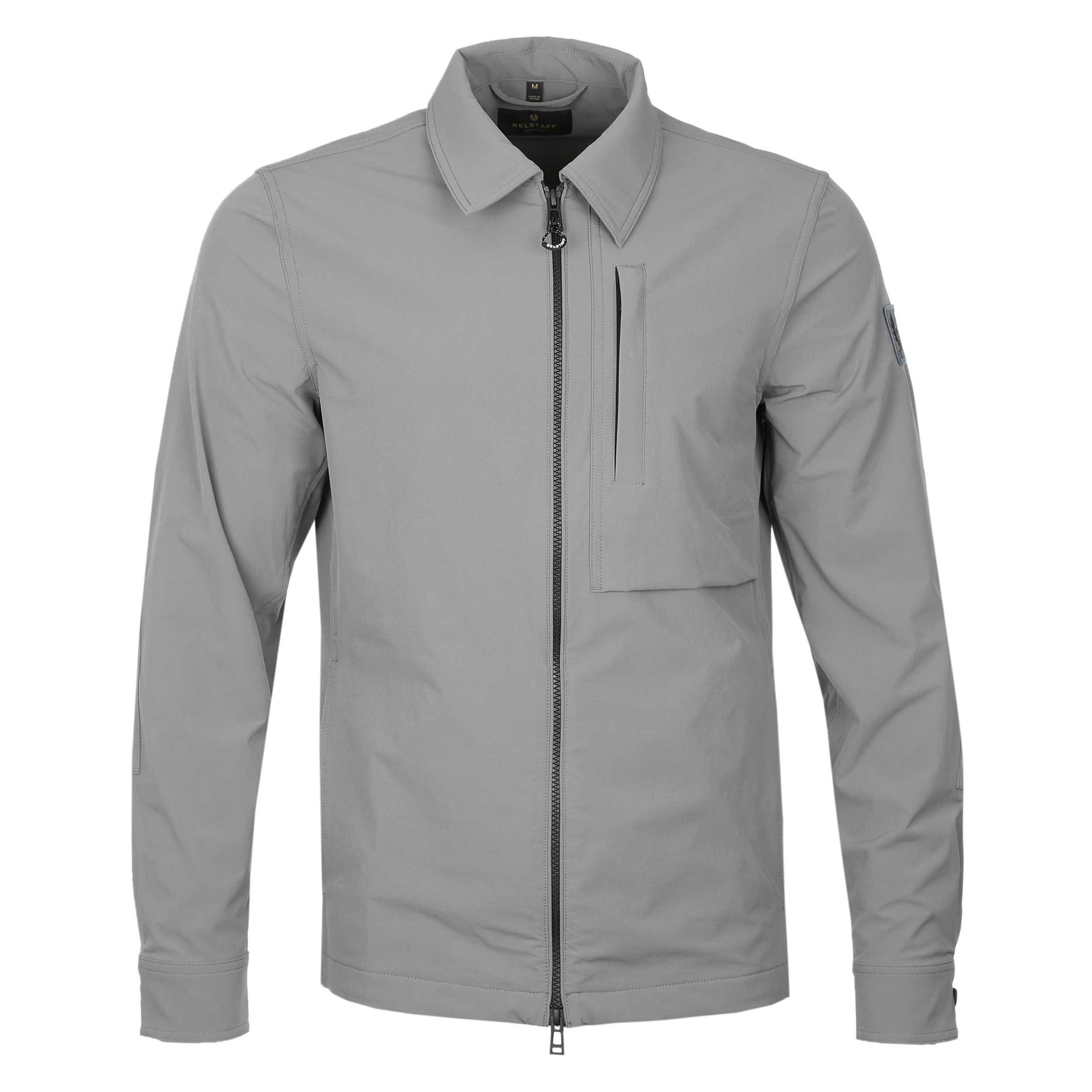 Belstaff Grover Overshirt in Granite Grey | Belstaff | Norton Barrie