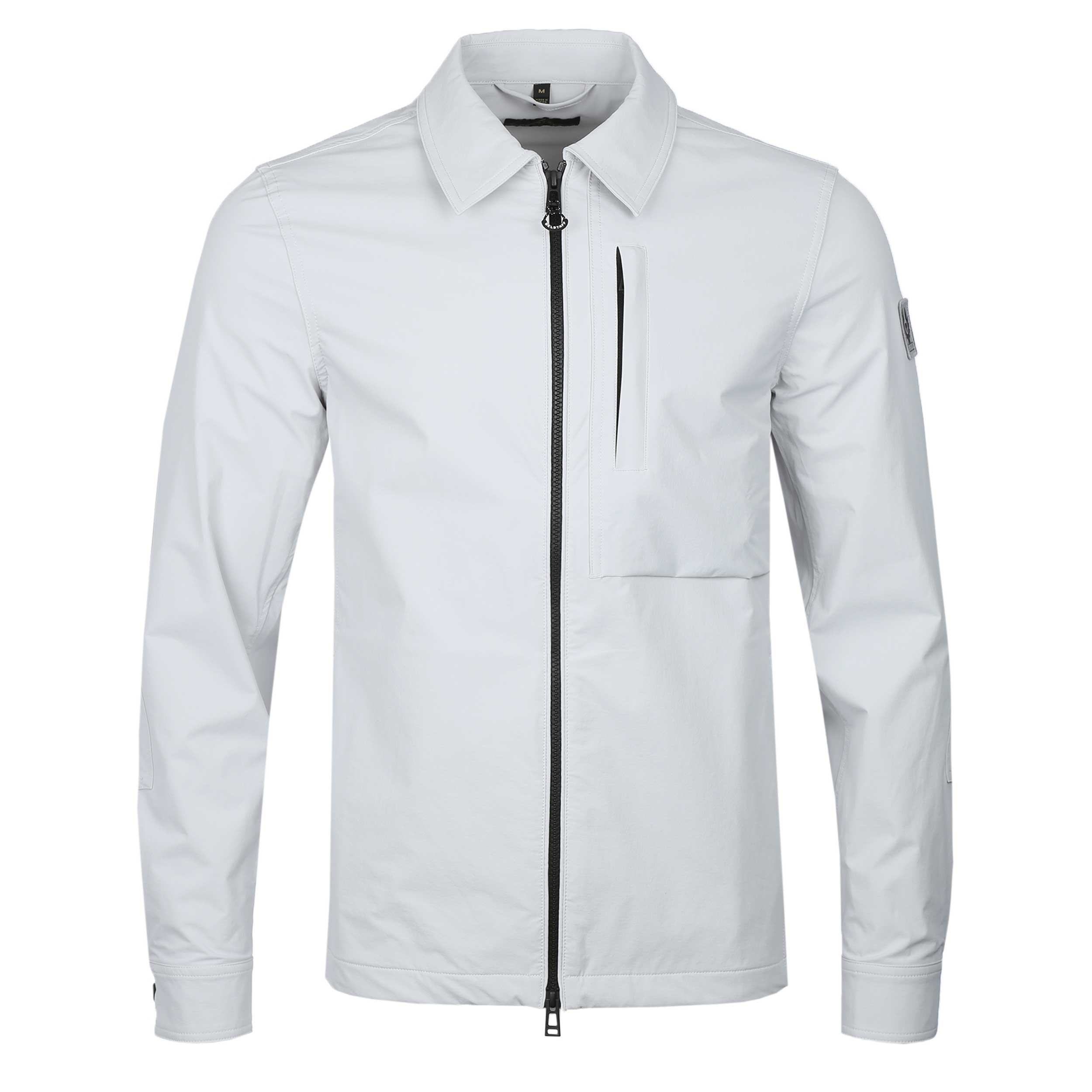 Belstaff Grover Overshirt in Pearl Grey | Belstaff | Norton Barrie