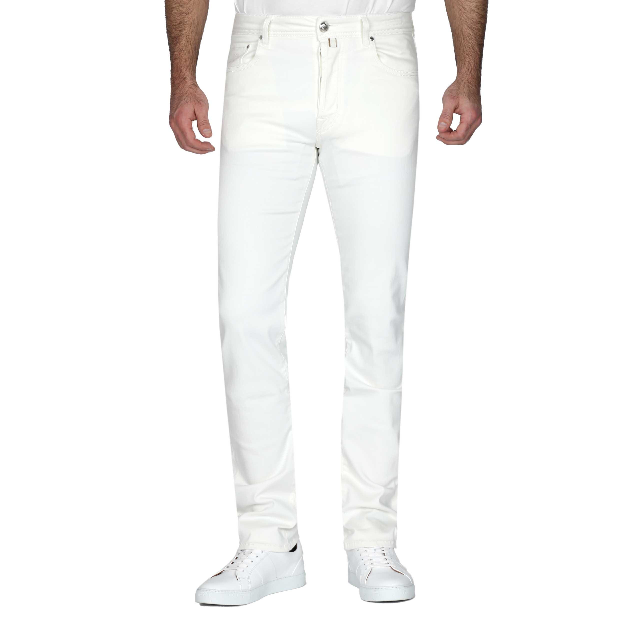 Jacob Cohen Bard Jean in White | Jacob Cohen | Norton Barrie