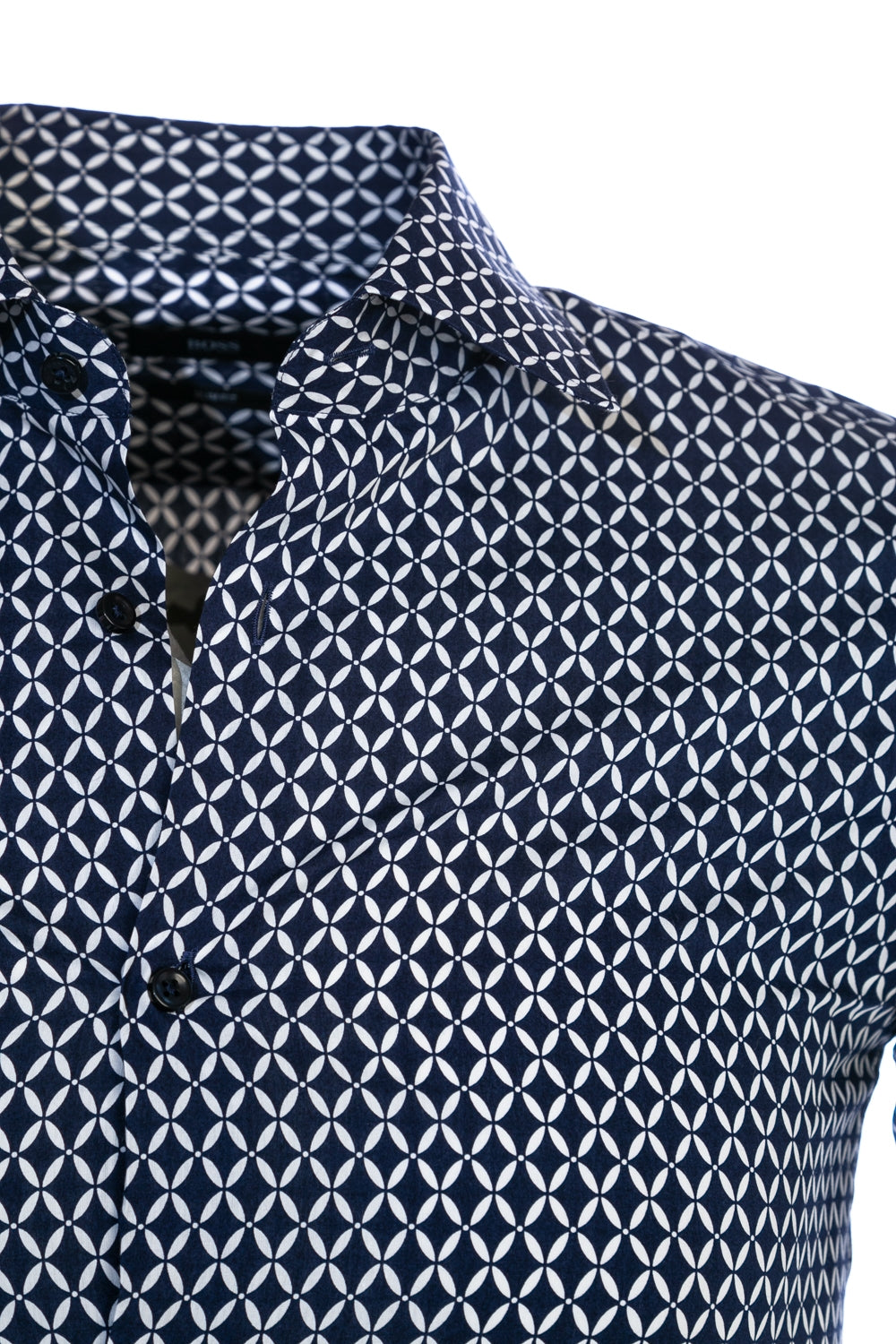 BOSS Jango Print Shirt in Navy Print I BOSS I Norton Barrie