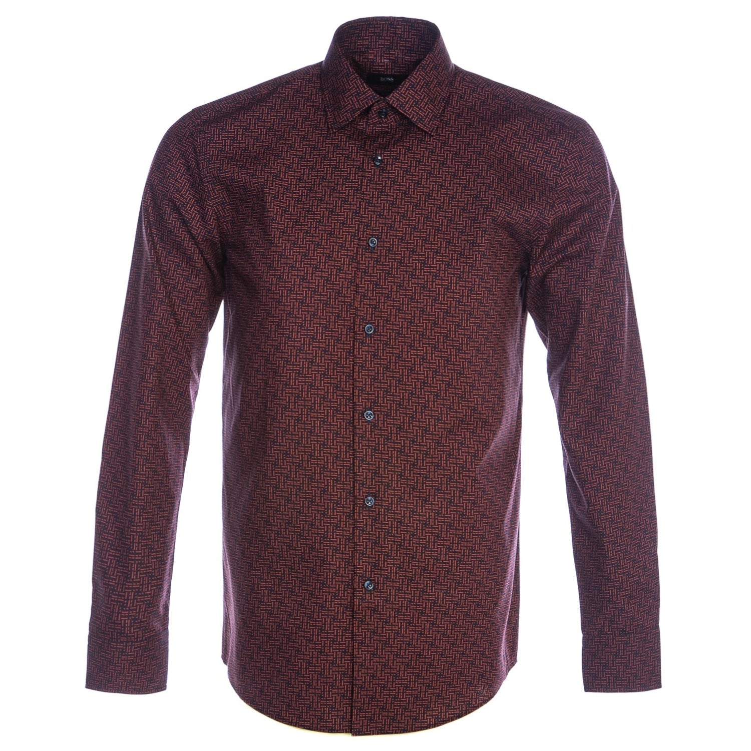 BOSS Jango Shirt in Navy & Orange I BOSS I Norton Barrie