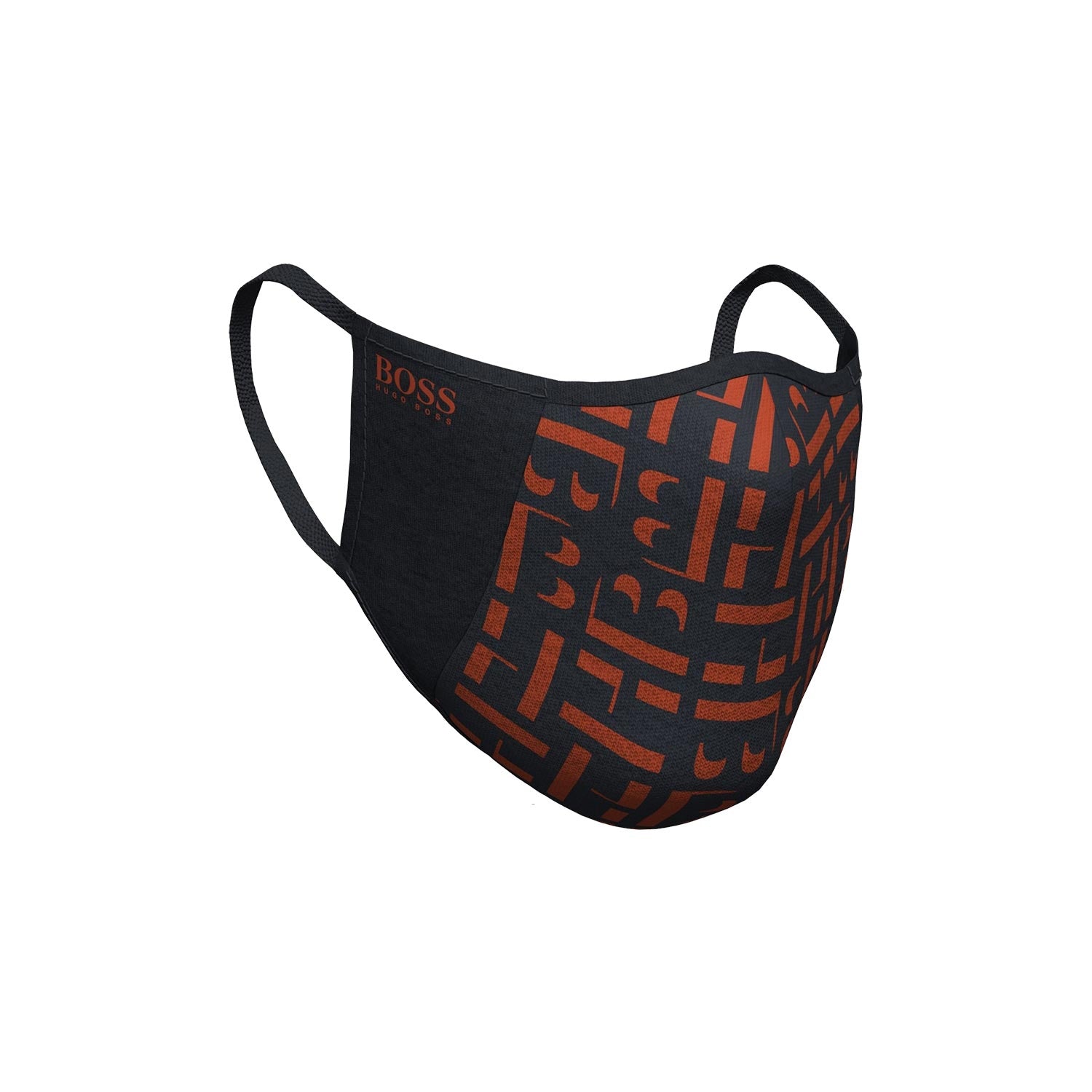 BOSS Face Mask in Charcoal & Orange I BOSS I Norton Barrie