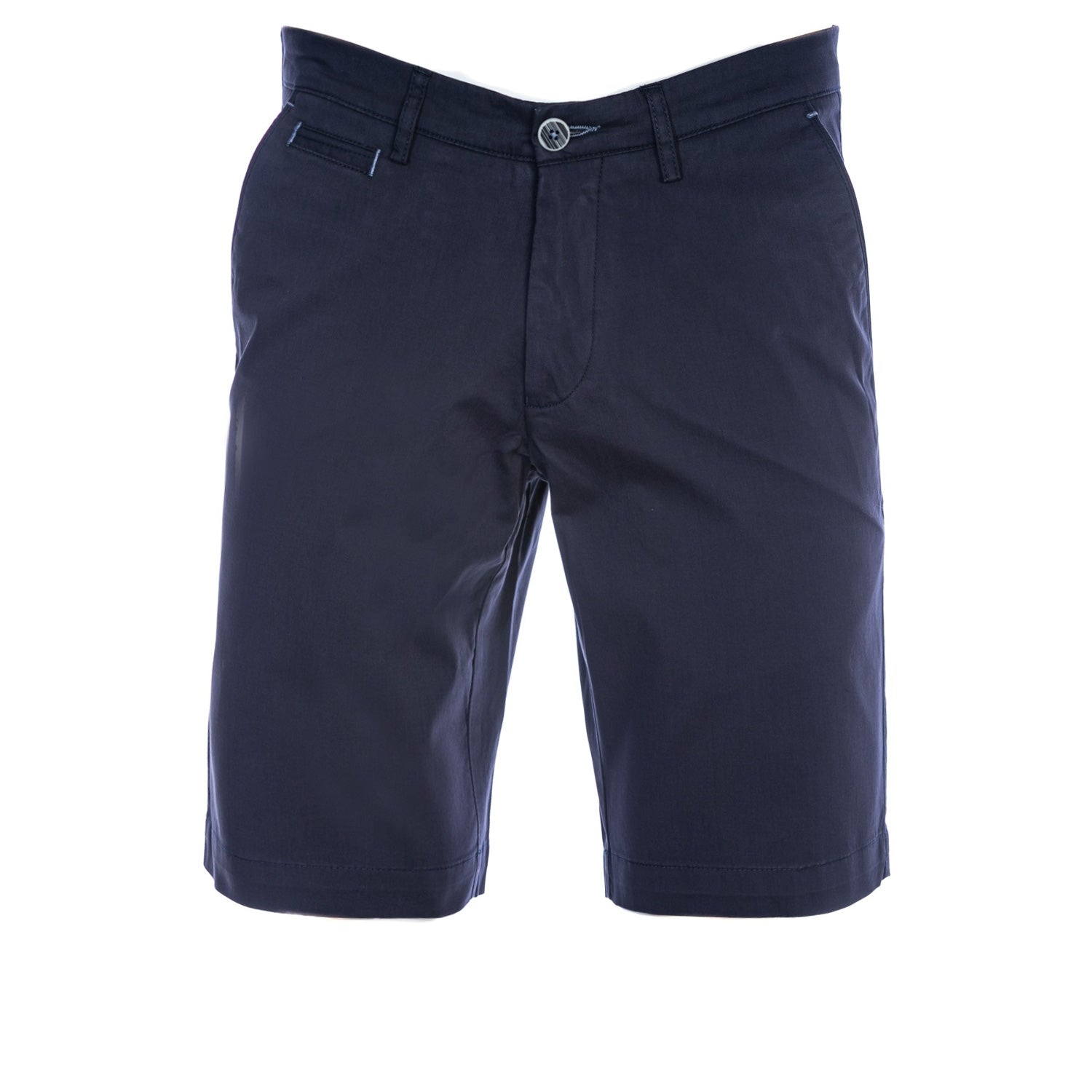 Remus Uomo Cotton Stretch Short in Navy I Remus Uomo I Norton Barrie